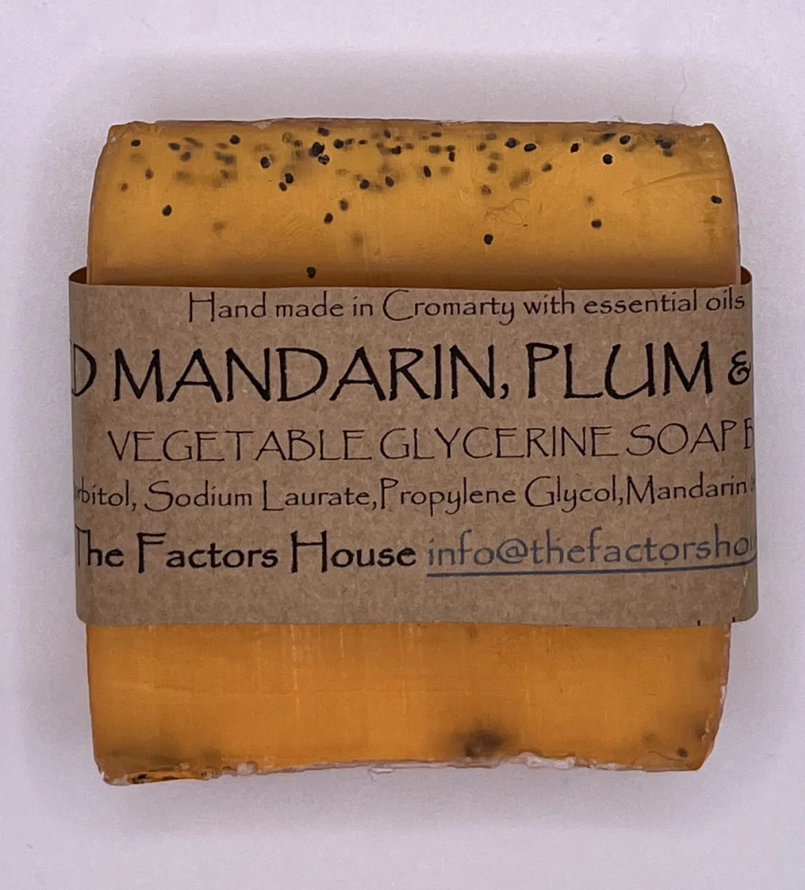 Mandarin, Plum and Poppy - Factor's House - Country House Cromarty